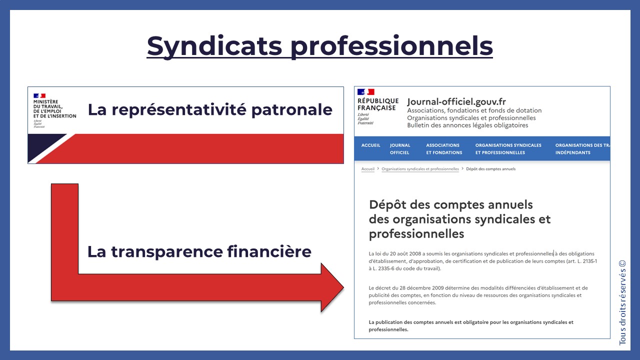 2022-11-02 - Publicité des comptes des syndicats professionnels ...